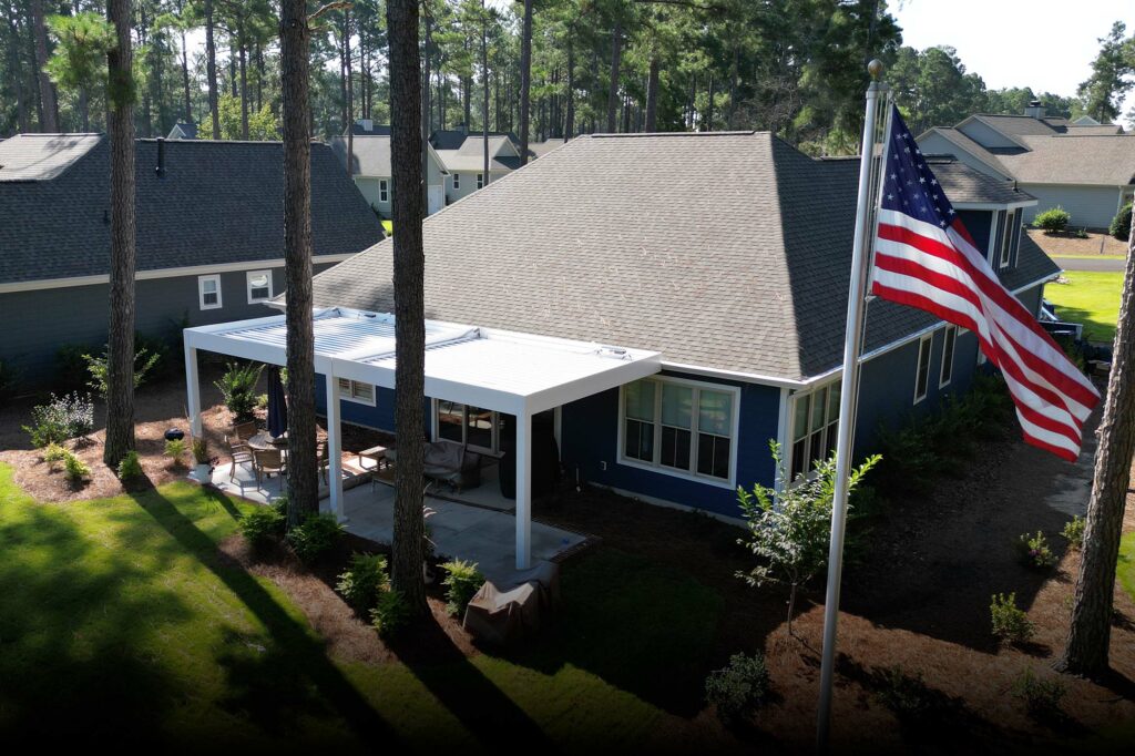 Choosing An Invisible Pergola Gutter | AZENCO Outdoor, NC